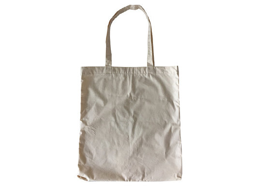 100% Organic Cotton Eco Friendly Reusable Shopping Bags 150 Gsm Tear Resistant