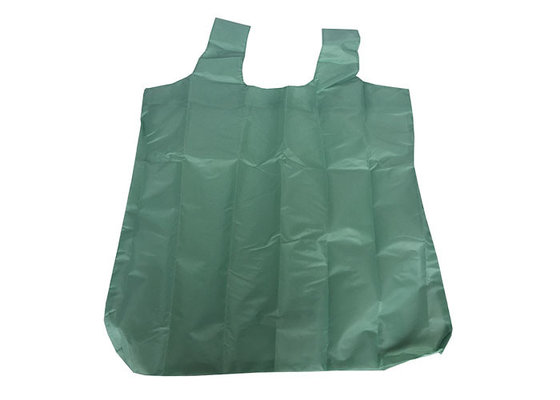 Flat Square Shape Fold Away Reusable Shopping Bags Full Color Sublimation Printing