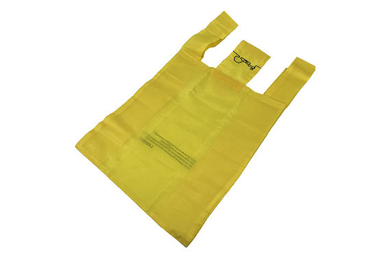 Customized Folding Tote Bag Green Awareness Foldable Shopping Bag 28*32*14 Cm
