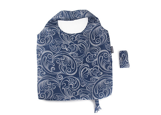 Supermarket Reusable Folding Tote Bag Travel Nylon Foldable Reusable Shopping Bags