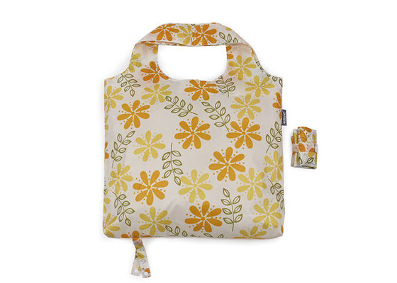 Stylish Simple Sublimation Folding Tote Bag Garment Grocery Foldaway Shopping Bag
