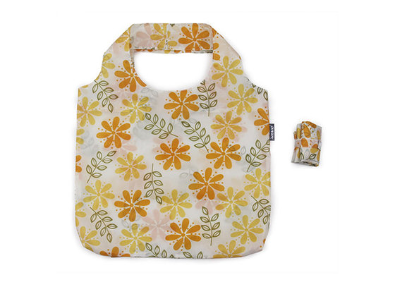 Stylish Simple Sublimation Folding Tote Bag Garment Grocery Foldaway Shopping Bag