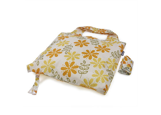 Stylish Simple Sublimation Folding Tote Bag Garment Grocery Foldaway Shopping Bag