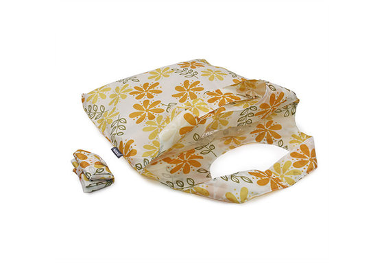 Stylish Simple Sublimation Folding Tote Bag Garment Grocery Foldaway Shopping Bag