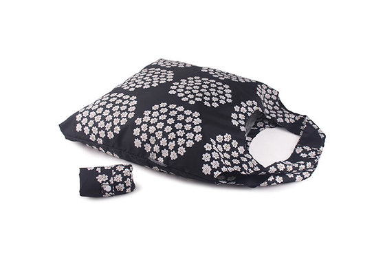 Personalized Button Closure Collapsible Tote Bag Foldable Gift Bag Eco Friendly