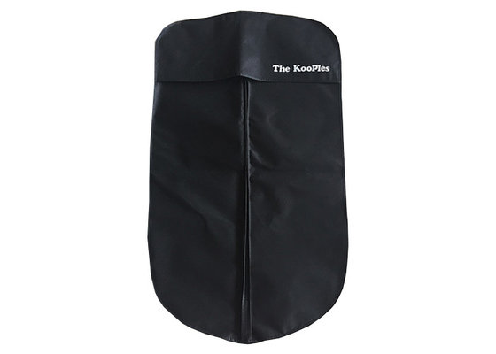 Custom Zip Lock Folding Non Woven Suit Garment Bag 80gsm Non Woven