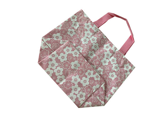 Recycled 600D Polyester Eco Tote Bag Full Printed With PP Webbing Handles