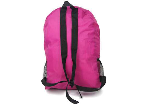 210d Polyester School Collapsible Travel Backpack Foldaway Easy To Folds Up Into Small Pocket