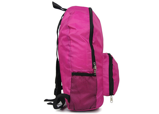 210d Polyester School Collapsible Travel Backpack Foldaway Easy To Folds Up Into Small Pocket