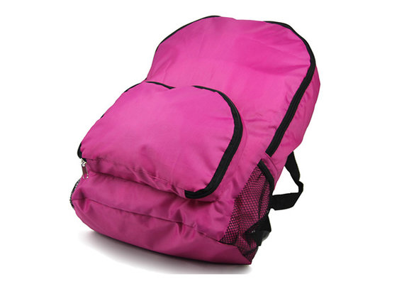 210d Polyester School Collapsible Travel Backpack Foldaway Easy To Folds Up Into Small Pocket