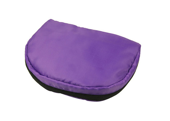 Purple Waterproof Folding Backpack Purse Main Front Inner Side Package