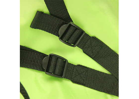 Personalized Multi Package Green Fold Up Rucksack Durable Double Zipper