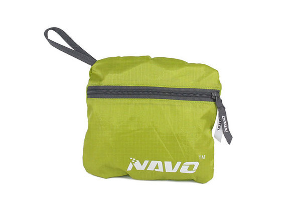 Outside Nylon Waterproof Folding Backpack , Customized Foldaway Backpack