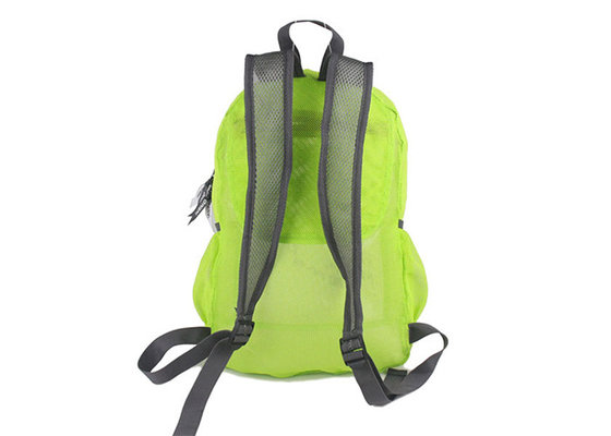 Beautiful Modern Women Foldable Lightweight Waterproof Travel Backpack Printing Green