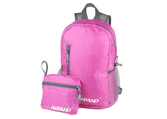 Trendy Fold Up Backpack Knapsack Pink Color Girl Gaming Baby Carrier Drone