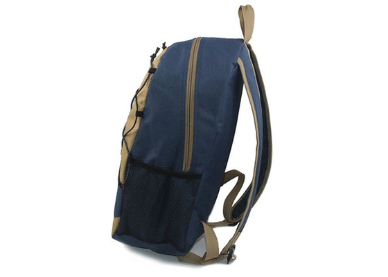 Personalized Tear Resistant Foldable Hiking Backpack Nylon Blue Black Polyester