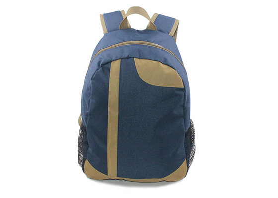 Personalized Tear Resistant Foldable Hiking Backpack Nylon Blue Black Polyester