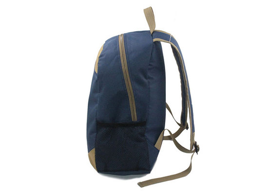 Personalized Tear Resistant Foldable Hiking Backpack Nylon Blue Black Polyester