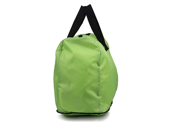 Spacious 210d Polyester Foldable Travel Bag , PP Webbing Zipper Foldaway Travel Bag