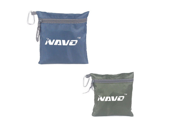 Personalized Backpack Style Zipper Folding Travel Bag 300D Polyester Logo Print