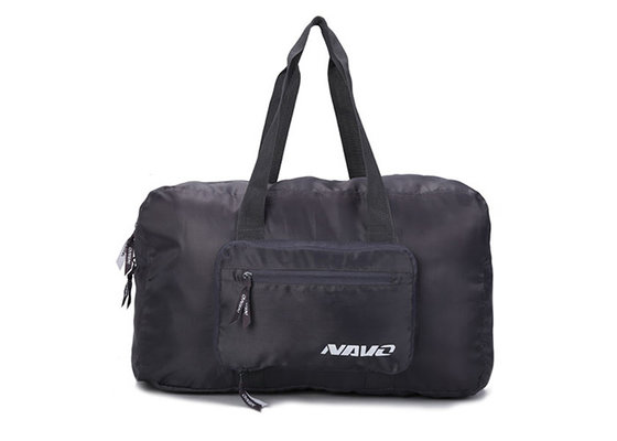 OEM Color Water Resistant Foldable Duffle Bag Eco Friendly Front Zipper Pocket
