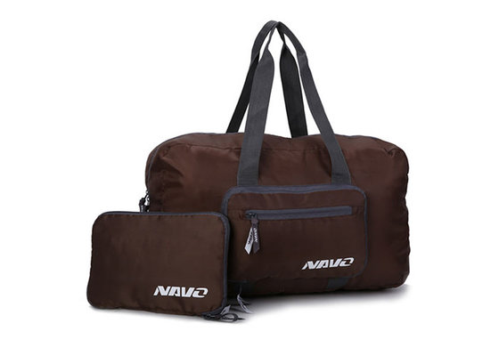 OEM Color Water Resistant Foldable Duffle Bag Eco Friendly Front Zipper Pocket