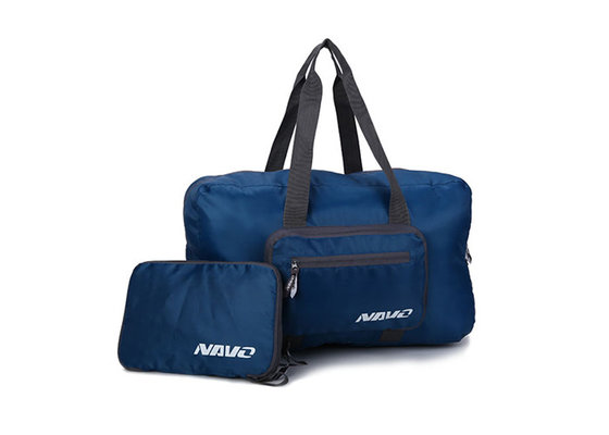 OEM Color Water Resistant Foldable Duffle Bag Eco Friendly Front Zipper Pocket