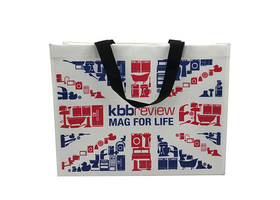 Eco Friendly PP Laminated Shopping Bags AZO Free REACH Prop65 Approve