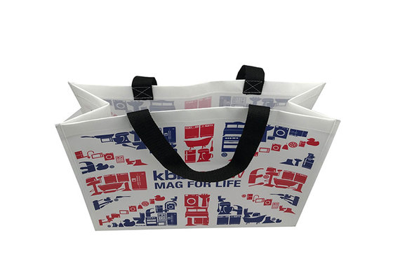 Eco Friendly PP Laminated Shopping Bags AZO Free REACH Prop65 Approve