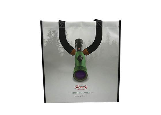 Grocery Shopping Non Woven Polypropylene Shopping Bags Two Tone Medium Size