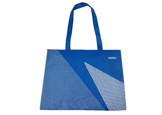 80Gsm DIY Gift Party Multi Purpose Non Woven Bags Blue Color 20*30cm