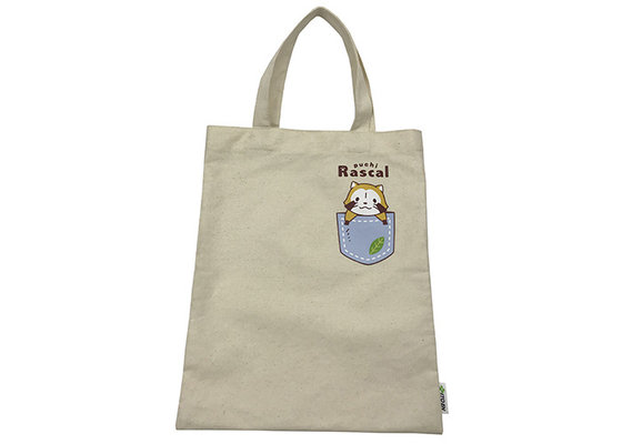 Printed reusable Eco Tote Bag Standard Size Eco Choice Cotton Canvas Shopper