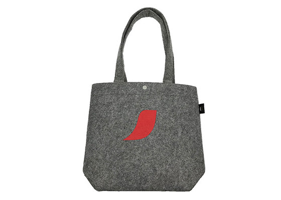 Felt Durable Custom Eco Friendly Tote Bags Handmade 100% Polyester