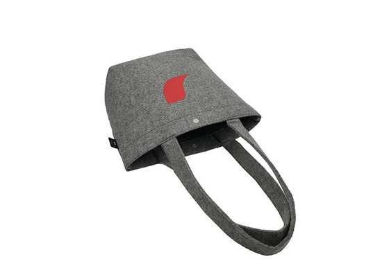 Felt Durable Custom Eco Friendly Tote Bags Handmade 100% Polyester