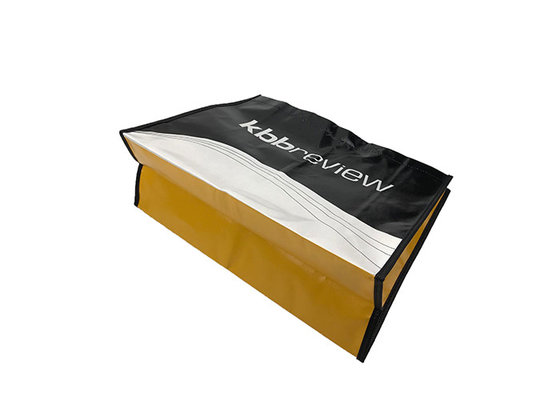 Foldable multi color pp webbing Recyclable non woven Laminated Shopper Tote bag