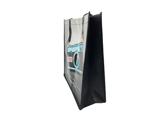 Shopping Laminated Tote Bags Reusable Foldable Laminated Non Woven Bag