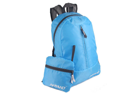 Ultralight Nylon Kids Waterproof Folding Backpack Two Way Zip Multifunction Rucksack