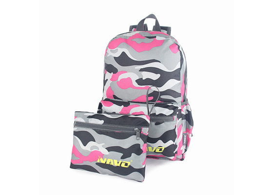 Lightweight Spacious Sturdy Waterproof Folding Backpack Breathable Straps Inner Sleeve
