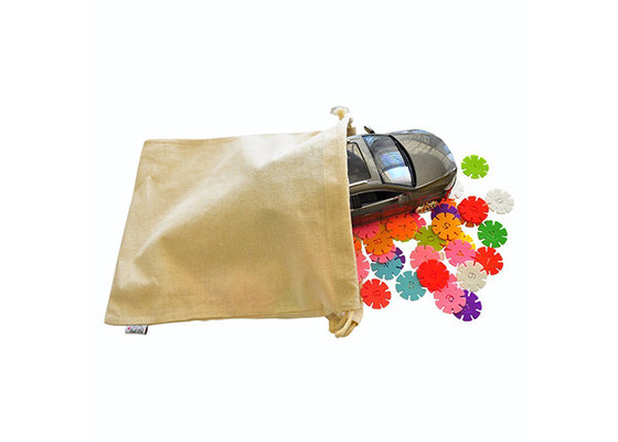 11.5*13.5 Inches Small Cotton Organza Bag For Vegetable Fruit Phone Storage