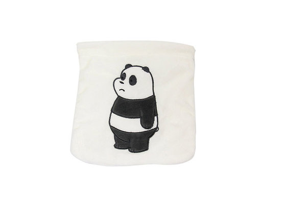 Cotton Soft Cloth Drawstring Money Bag , Drawstring Cosmetic Bag With Animal Patterns