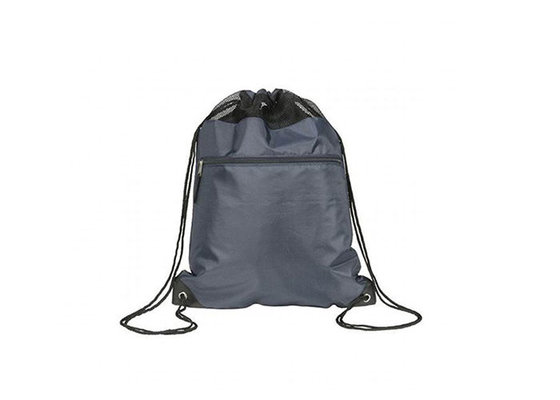Promotion Plain Polyester Custom Drawstring Backpack Gym Waterproof Durable