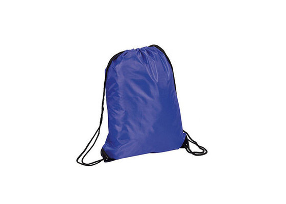 Promotion Plain Polyester Custom Drawstring Backpack Gym Waterproof Durable