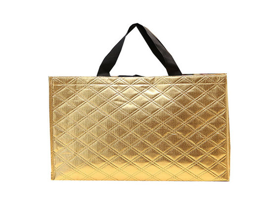 Biodegradable Laminated Non Woven Tote Bags Shopping Packaging Water Resistant