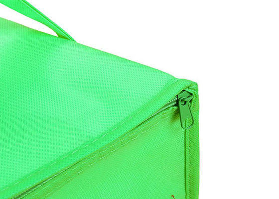 Thermal Insulated Milk Green Cooler Tote Bag Dry Aluminum Food Delivery