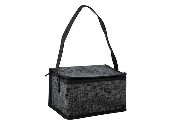 Plain Lunch Whole Food Non Woven Cooler Bag , Recycle Insulated Tote Bags