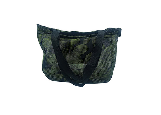 Nice Custom Fancy Polyester Shopping Bags Reuseable Grocery Shoulder Bag