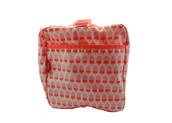 300D Polyester Light Weight Sport Foldable Travel Bag Promotion With Full Printing