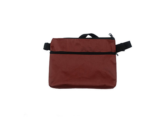 Red 420D Reusable Polyester Bags Small Size Make Up Bag Water Resistant Zero Waste