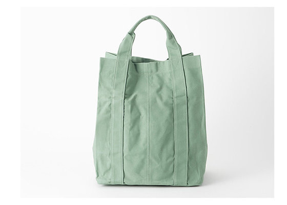 Reusable Fancy Lightweight Canvas Tote Bags Custom Shopping Bags In Bottom Gusset