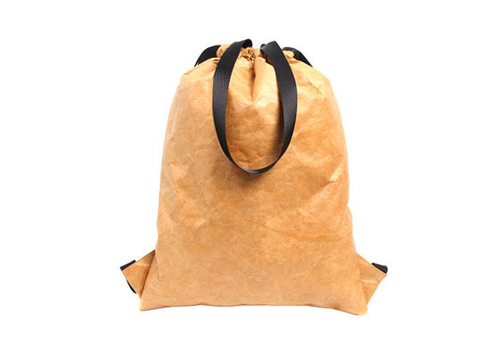 Drawstring Waterproof Tyvek Bag for Gym or Travel with adjustable buckles